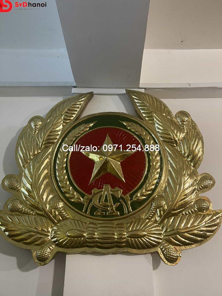 Gia công Logo sao nổi công an đẹp rẻ theo yêu cầu mọi chất liệu